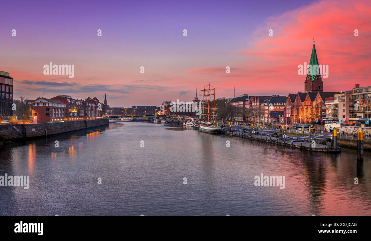 Weser weser river hi-res stock photography and images - Alamy