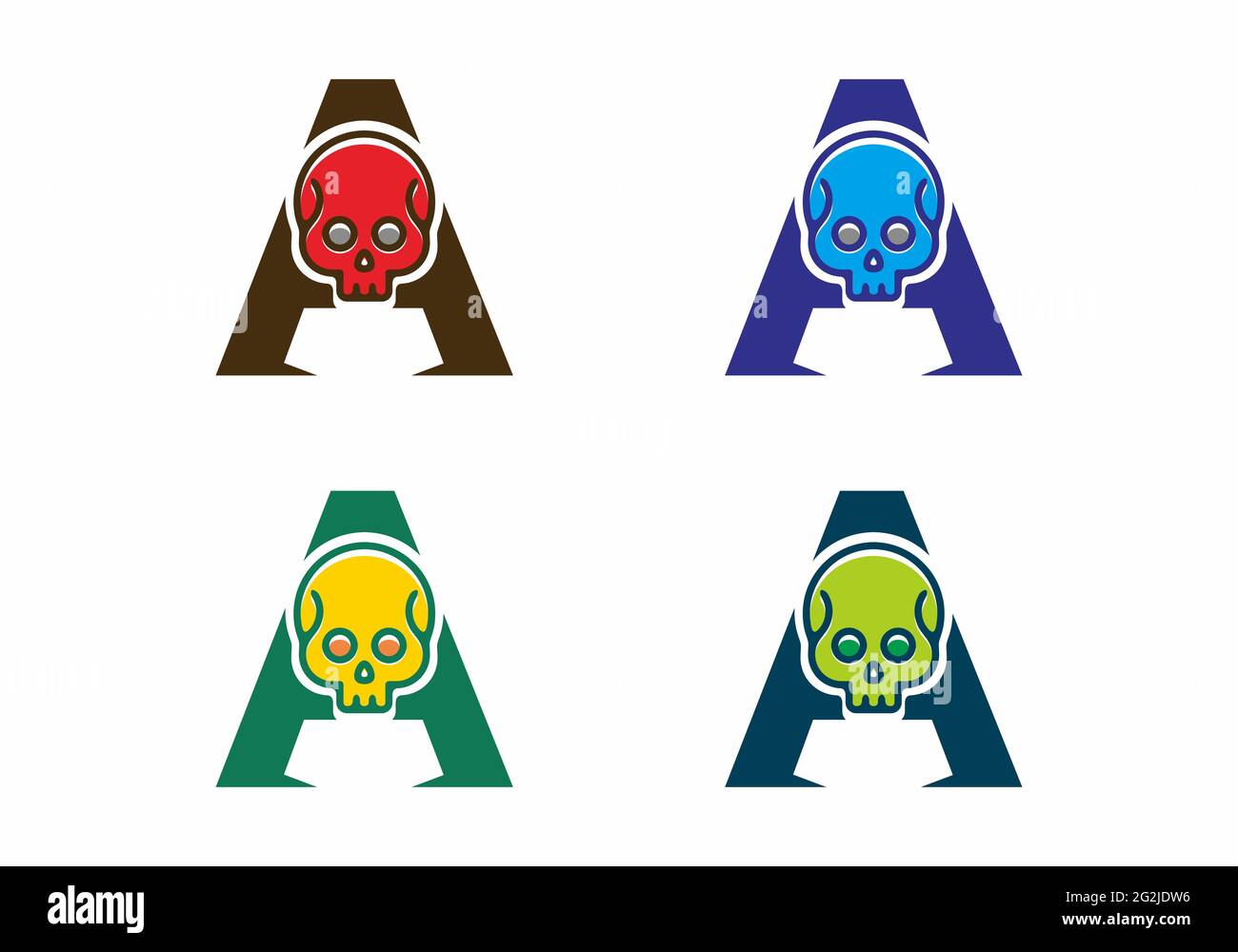 Head filled style Cut Out Stock Images & Pictures - Alamy