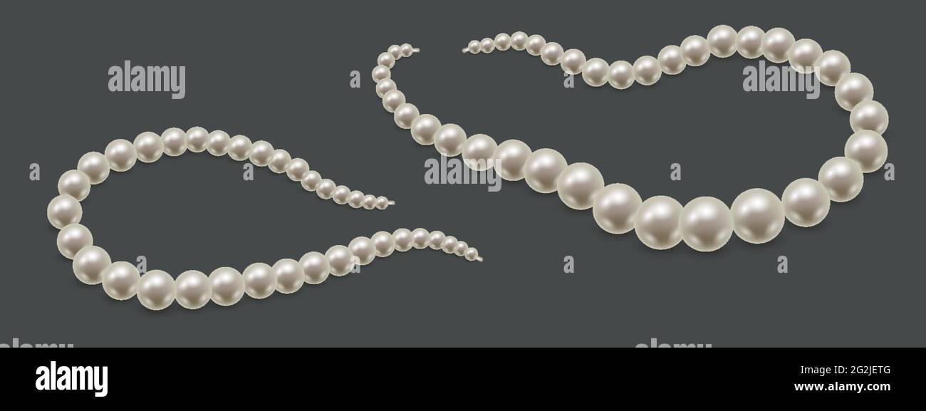 Pearl Necklace Vector