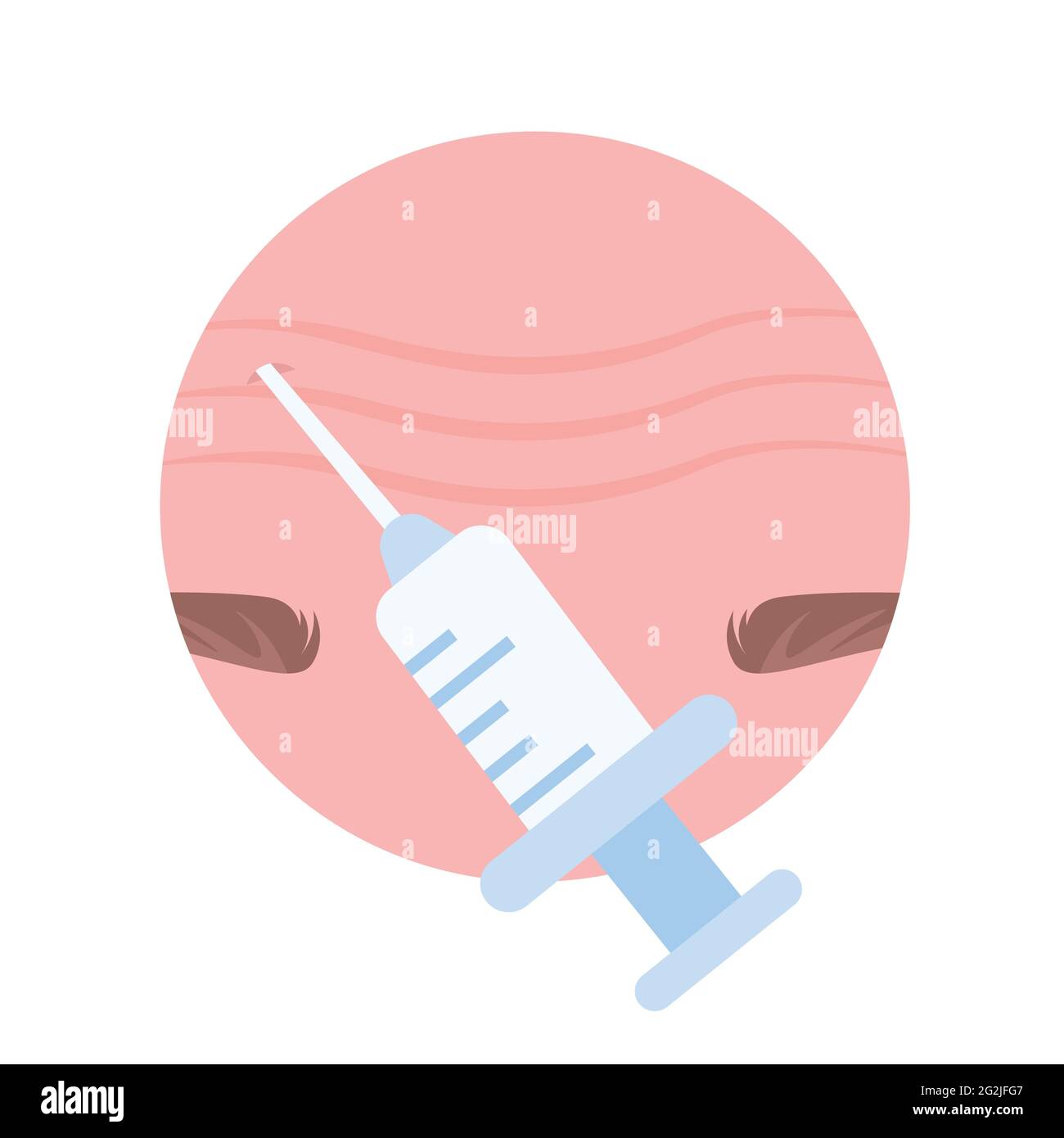 forehead lines dermal hyaluronic acid filler rejuvenation injection ...