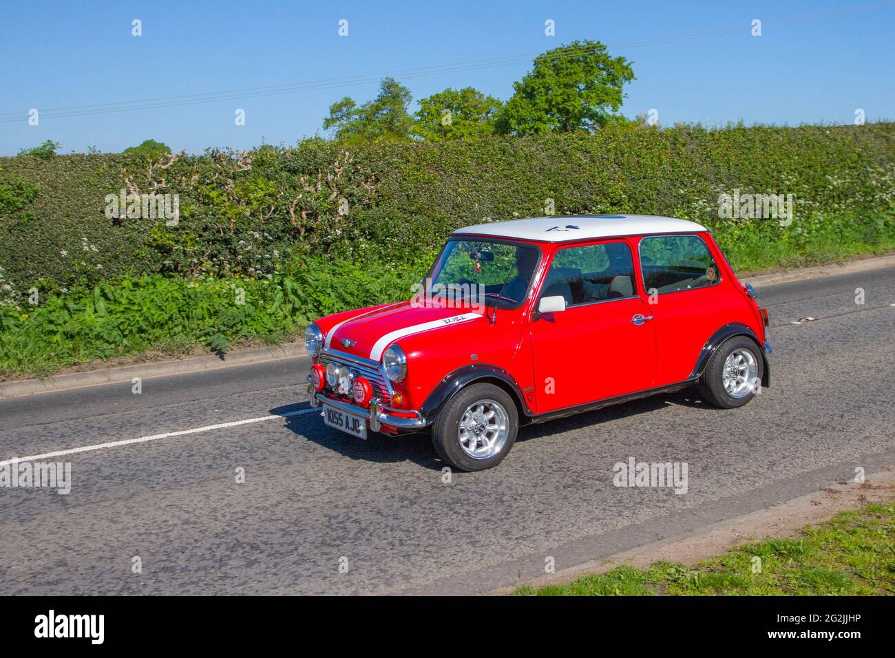 1995 90s Rover Mini Cooper multi-colour 1.31 red 1275cc petrol saloon ...