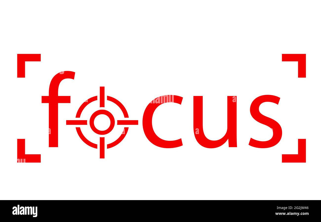 Red Focus Word With Scope Icon 3D Rendering Stock Photo Alamy red-focus-word-with-scope-icon-3d-rendering-stock-photo-alamy