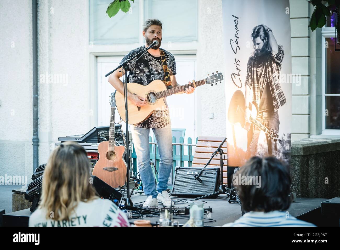 Bern, Switzerland. 11th June, 2021. The Swiss-American singer, musician ...