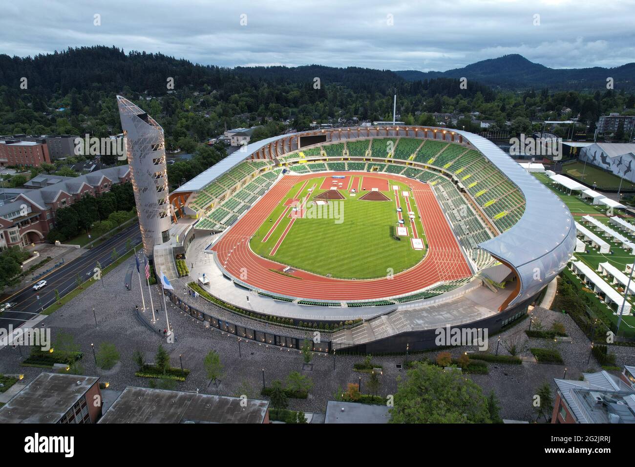 Prefontaine bowerman hi-res stock photography and images - Alamy