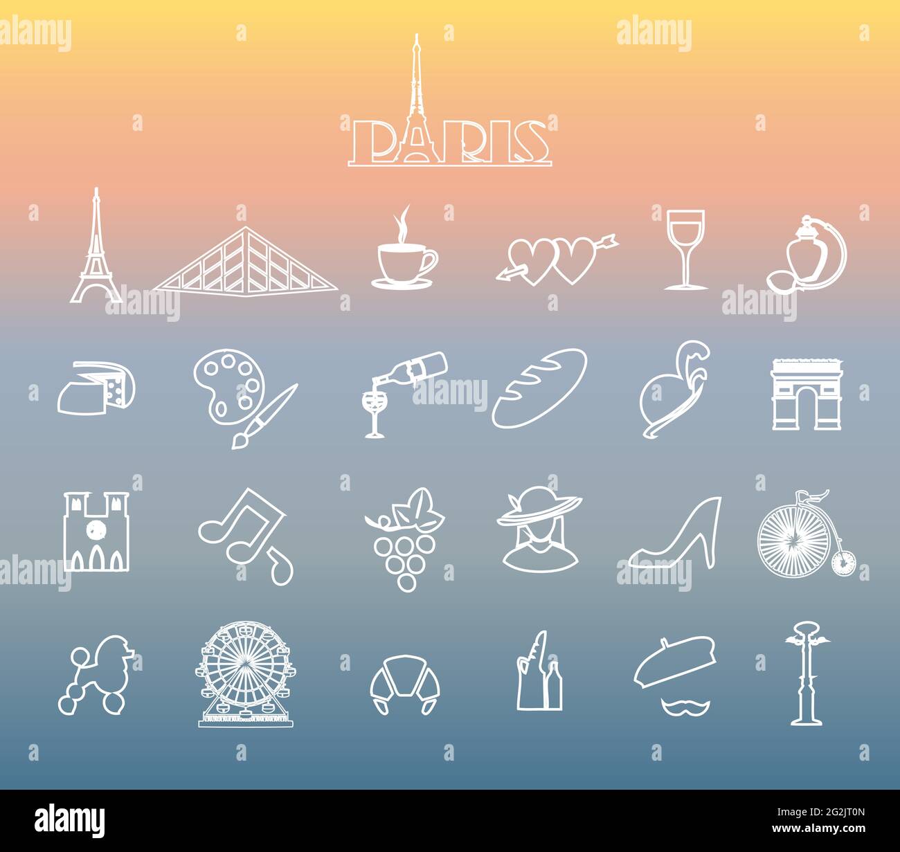 Blur background paris france Stock Vector Images - Alamy