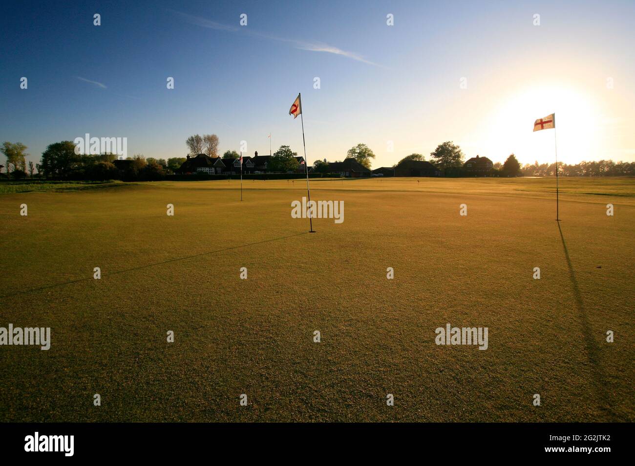 Royal Saint George's Golf Course, British Open venue, Sandwich, Kent ...