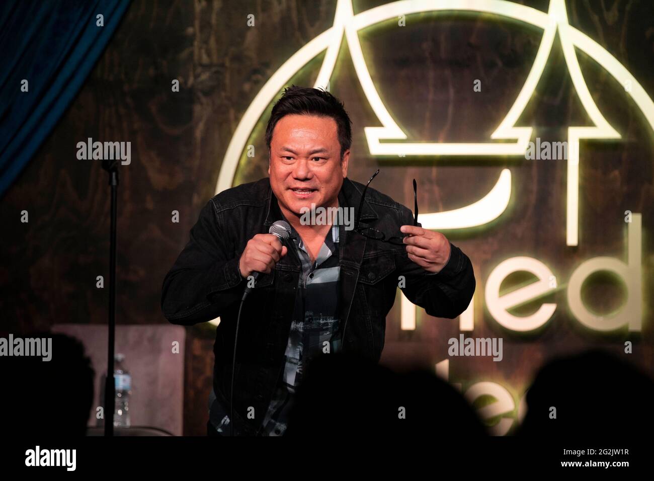Los Angeles, USA. 11th June, 2021. Jimmy Shin performs at The Shindig ...