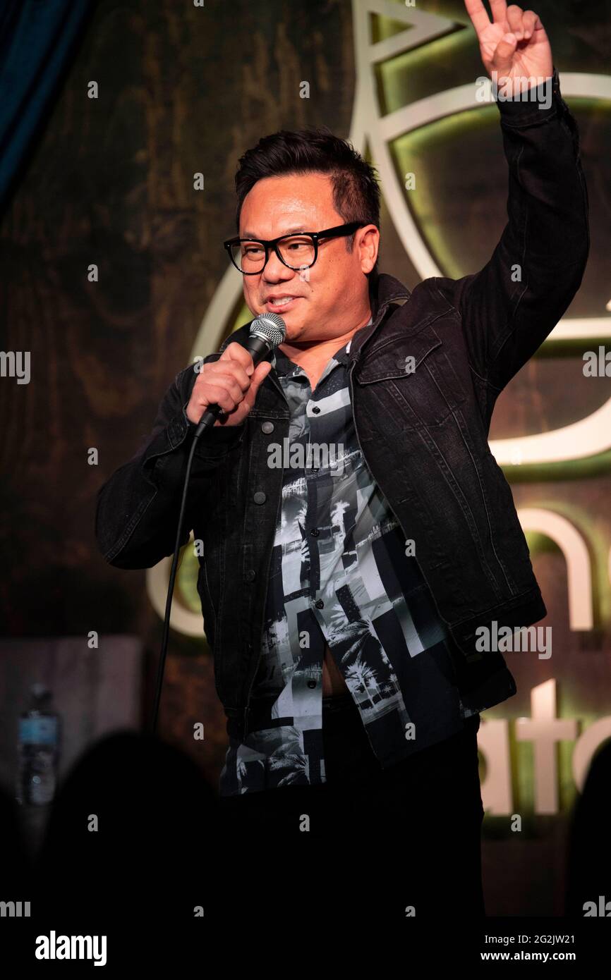 Los Angeles, USA. 11th June, 2021. Jimmy Shin performs at The Shindig ...