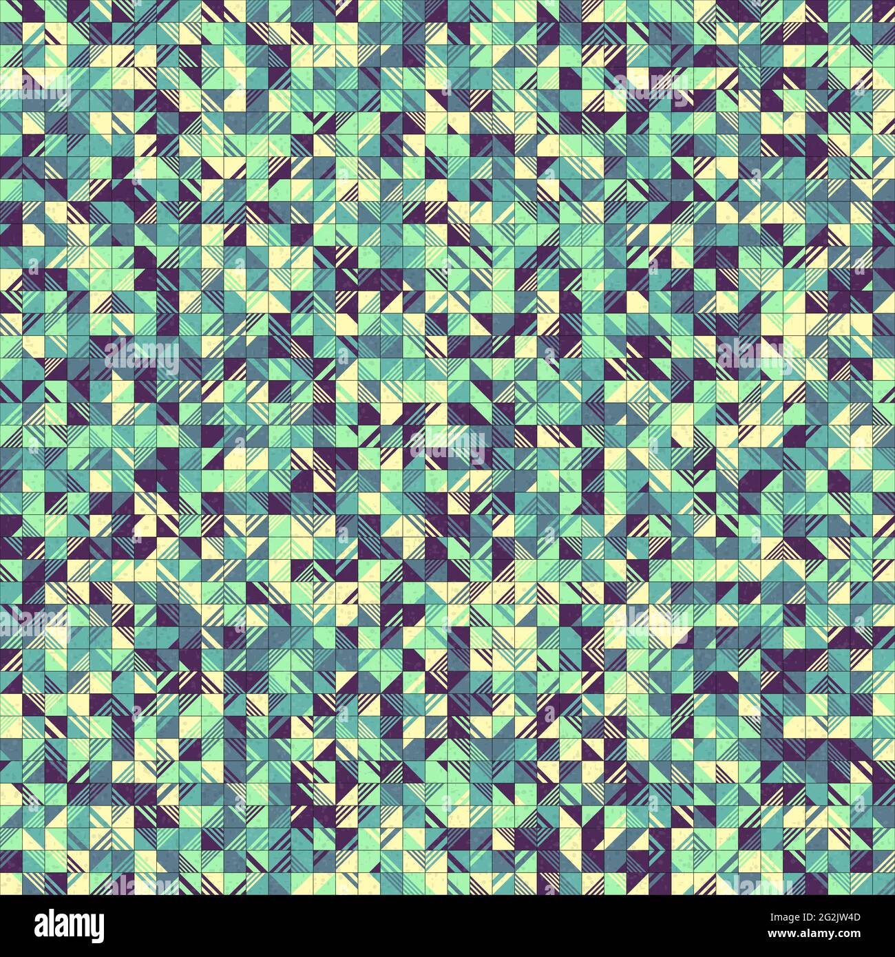 Abstract Geometrical generative computational art illustration Stock ...