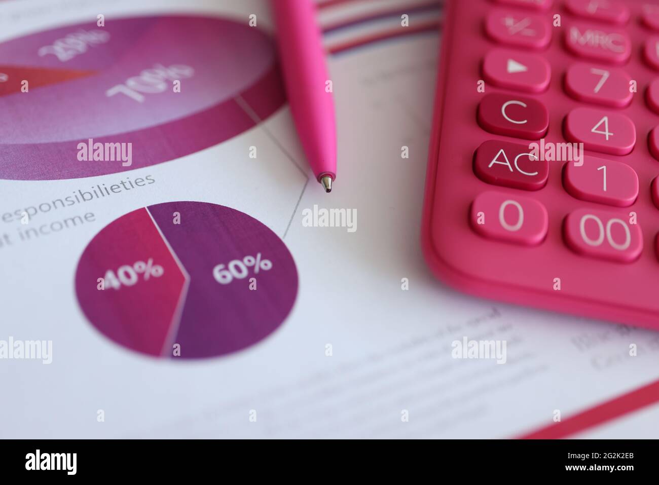 Pink graphs hi-res stock photography and images - Alamy