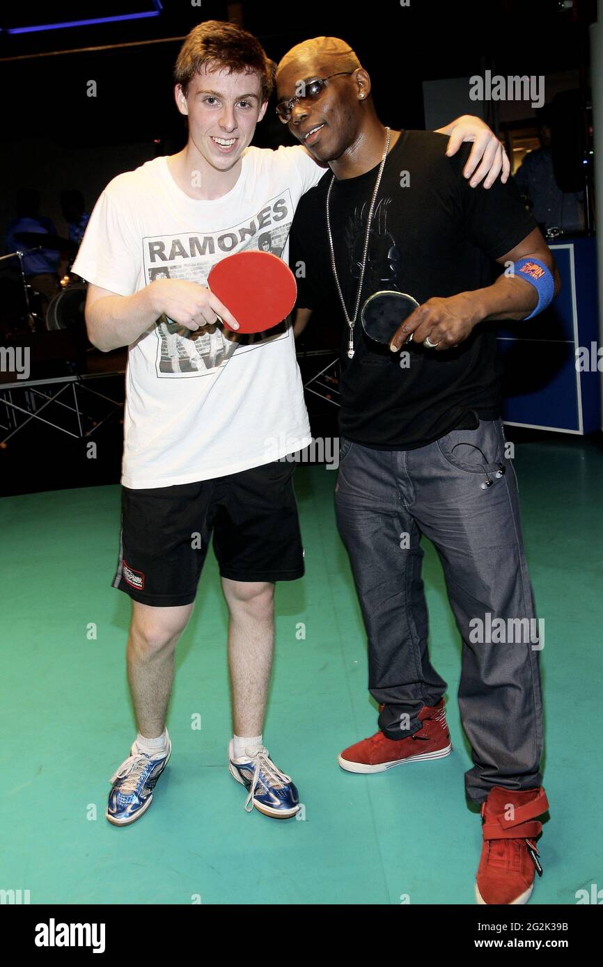 New York, NY, USA. 27 June, 2012. Olympic Protege Michael Landers, Ping ...