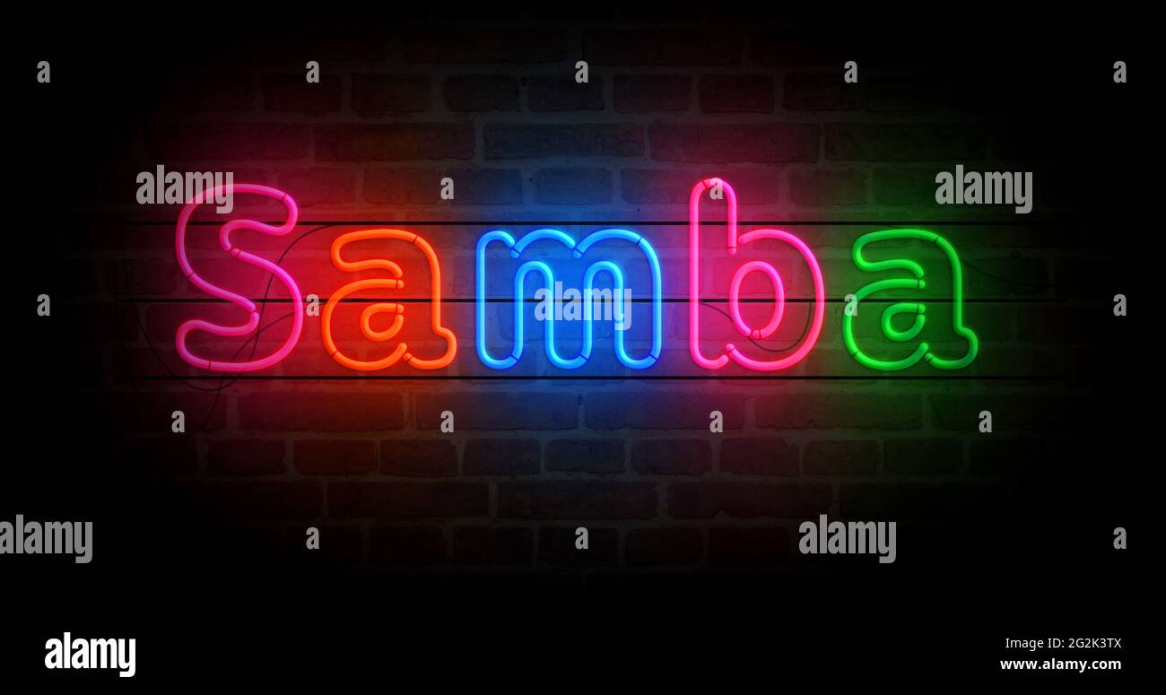 Samba text hi-res stock photography and images - Alamy