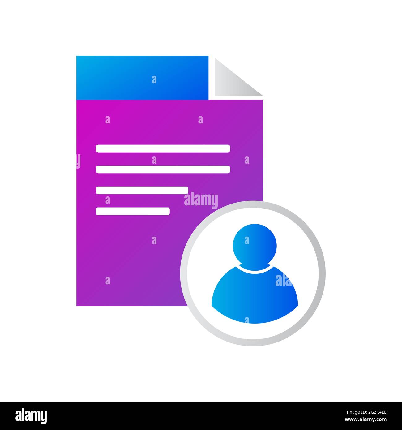 Computer folder icon male hi-res stock photography and images - Alamy