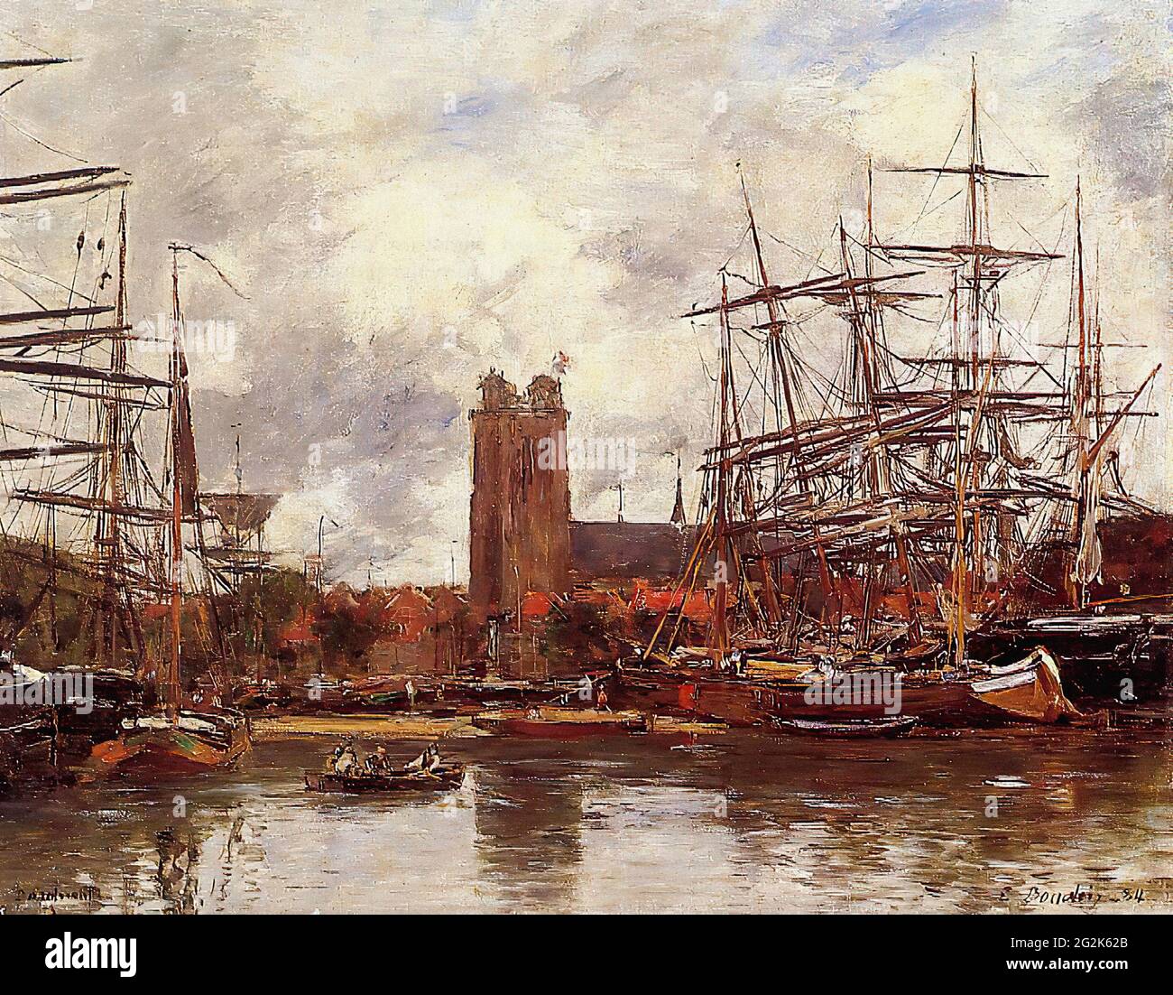Eugene boudin 1824 1898 french painter hi-res stock photography and ...