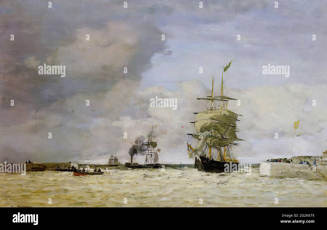 Eugène boudin le havre hi-res stock photography and images - Alamy