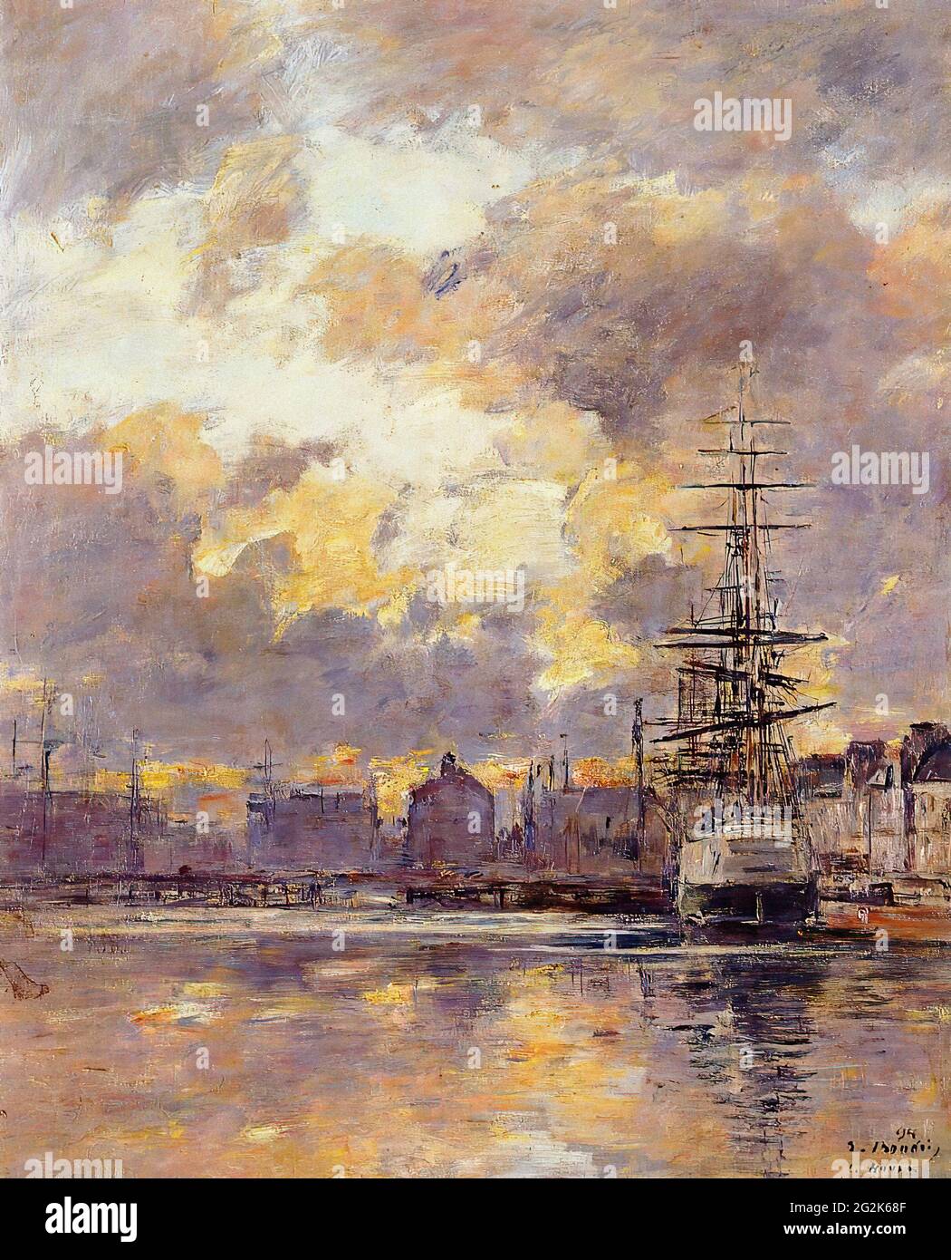 Eugène boudin le havre hi-res stock photography and images - Alamy