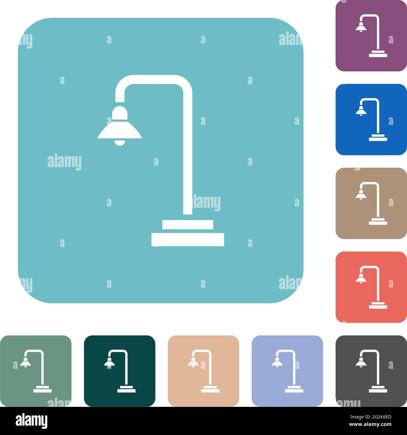 Curved lamppost Cut Out Stock Images & Pictures - Alamy