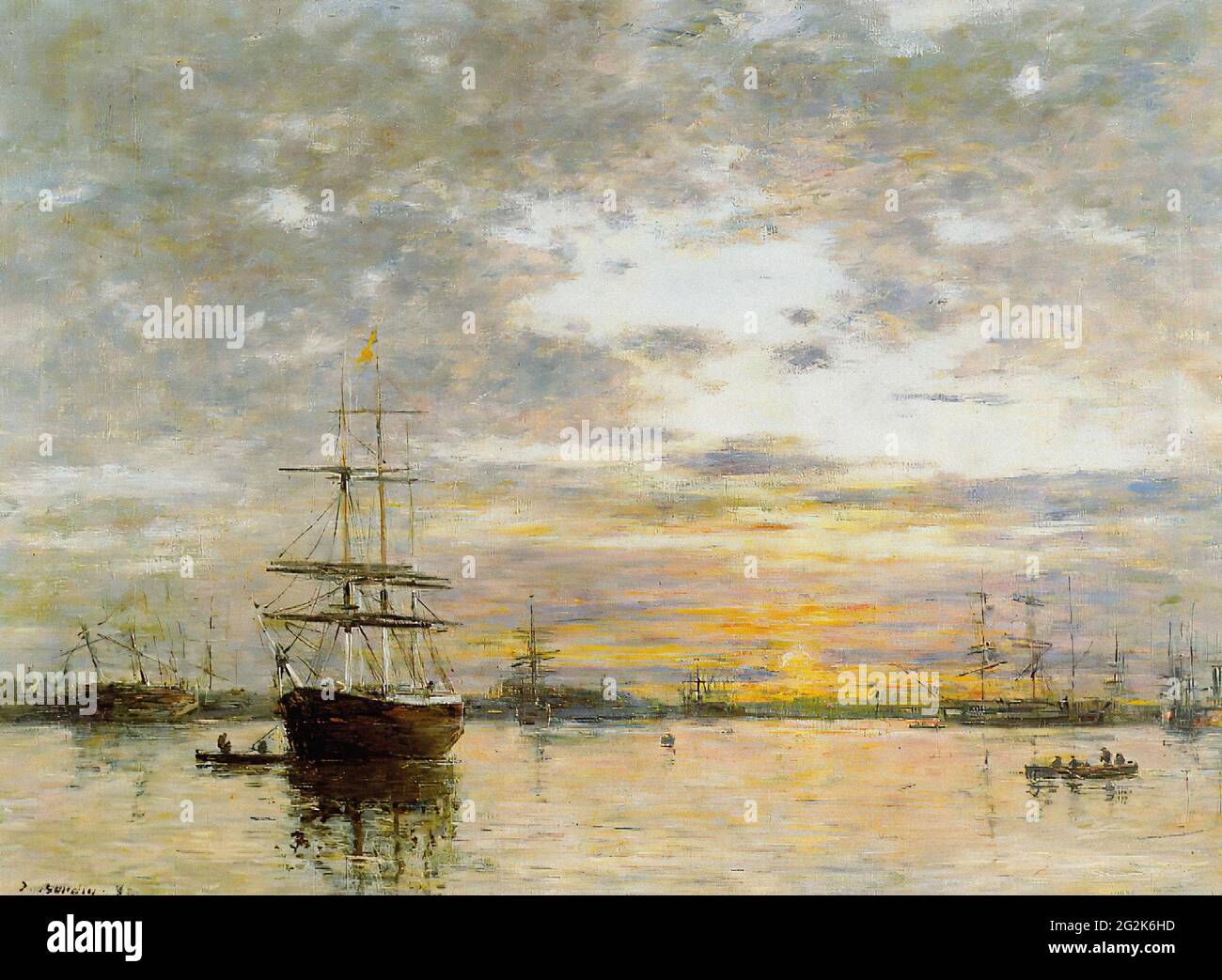 Eugène boudin le havre hi-res stock photography and images - Alamy