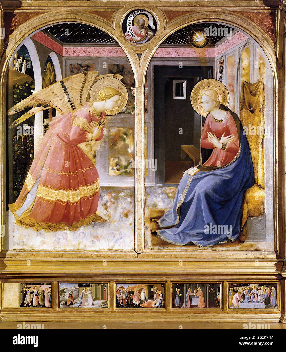 Fra angelico annunciation hi-res stock photography and images - Alamy