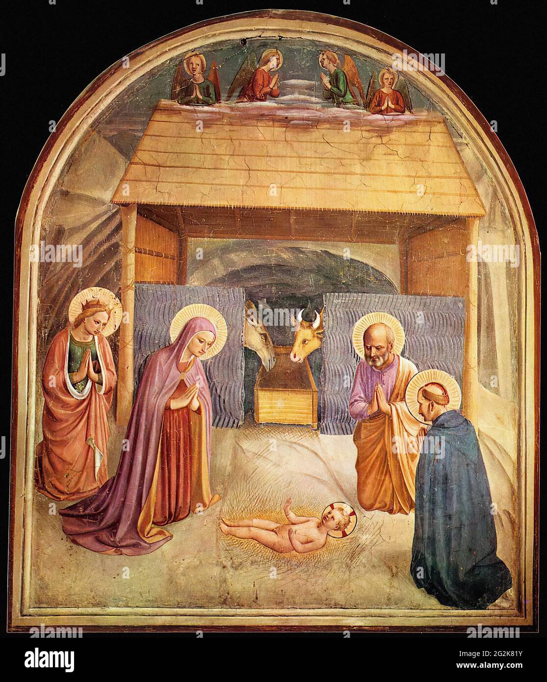 Fra angelico nativity hi-res stock photography and images - Alamy