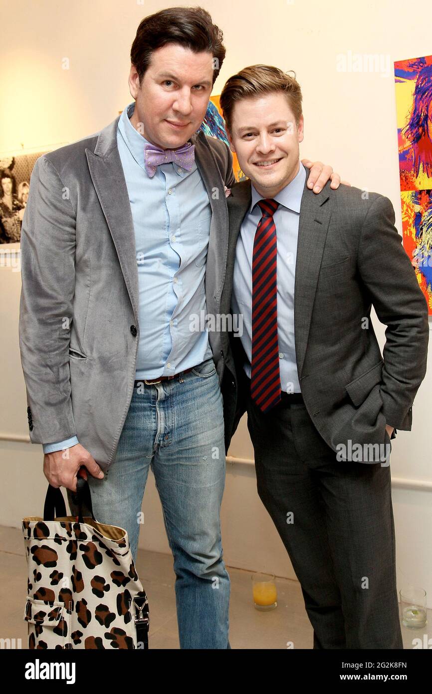 New York, NY, USA. 20 March, 2012. Peter Davis, Kipton Cronkite at the ...