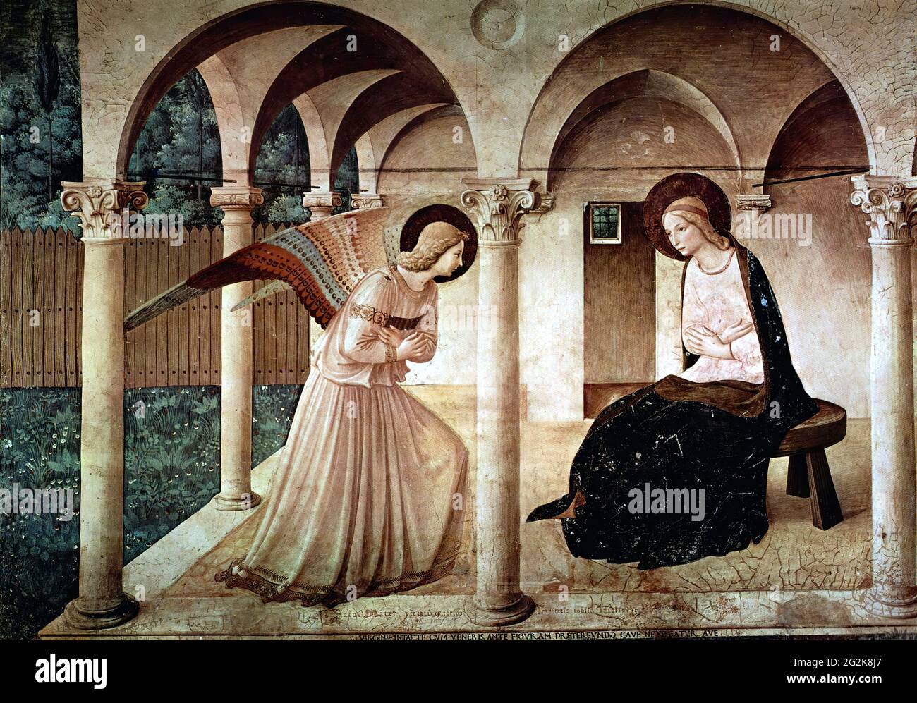 Fra angelico annunciation hi-res stock photography and images - Alamy
