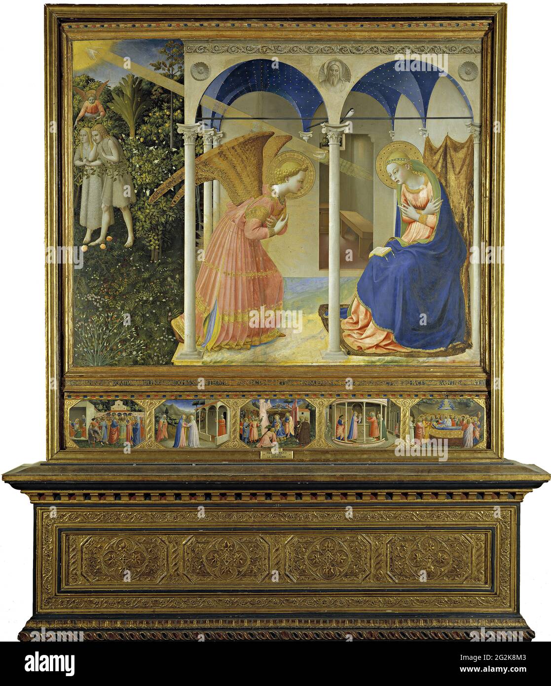 Fra angelico annunciation hi-res stock photography and images - Alamy