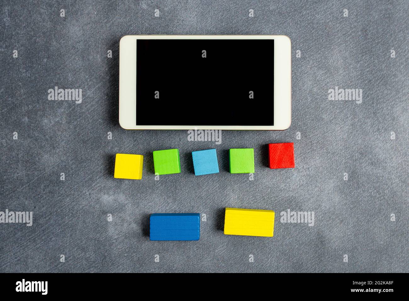 Stack of Sample Cube Rectangular Boxes On Surface Polished With Multi ...