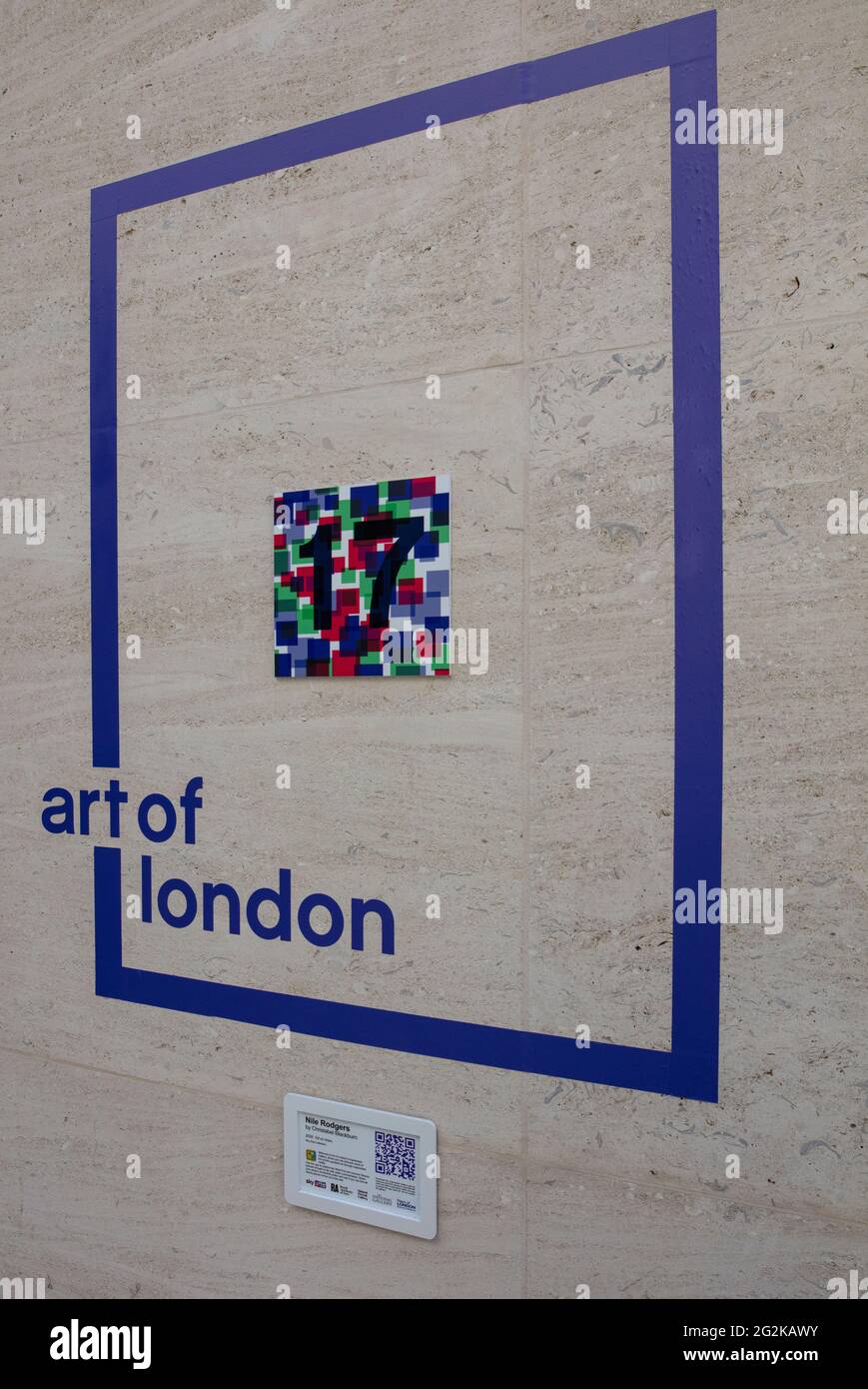 An example of the Art London exhibits; Nile Rodgers by Christabel ...