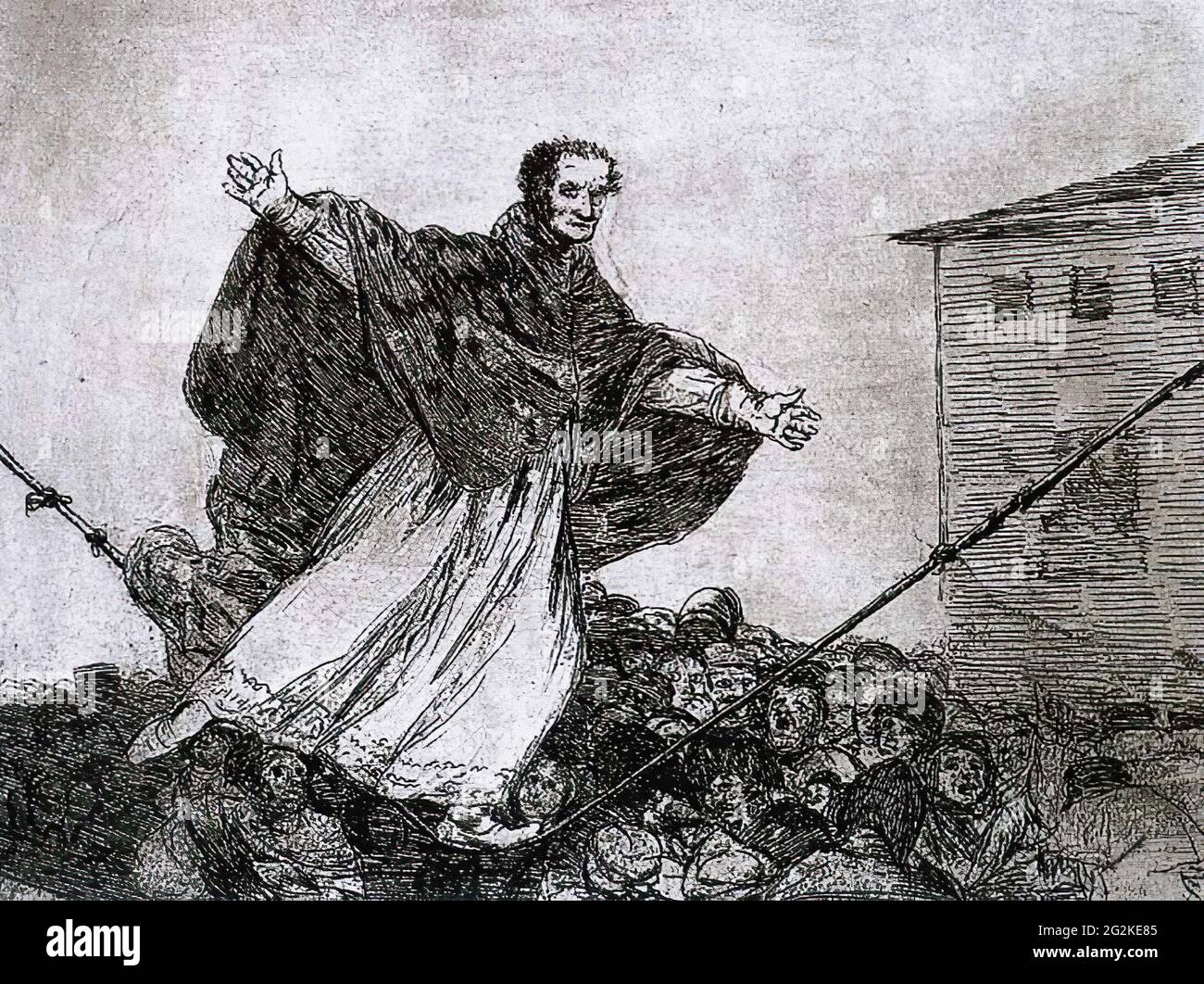 Francisco De Goya - May Rope Break 1820 Stock Photo - Alamy