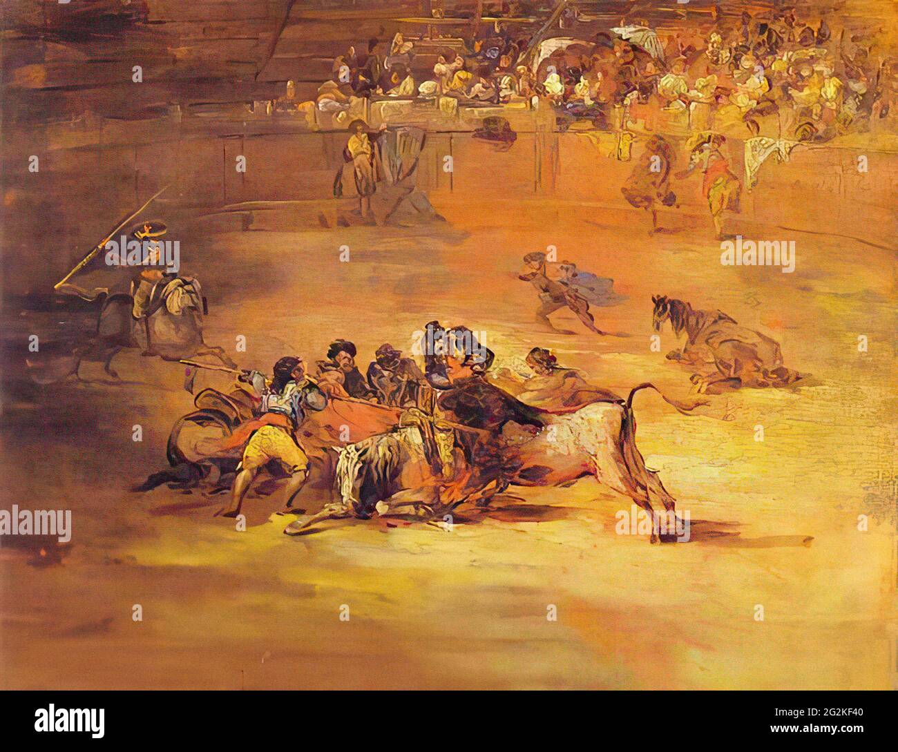 Francisco de goya bullfight hi-res stock photography and images - Alamy