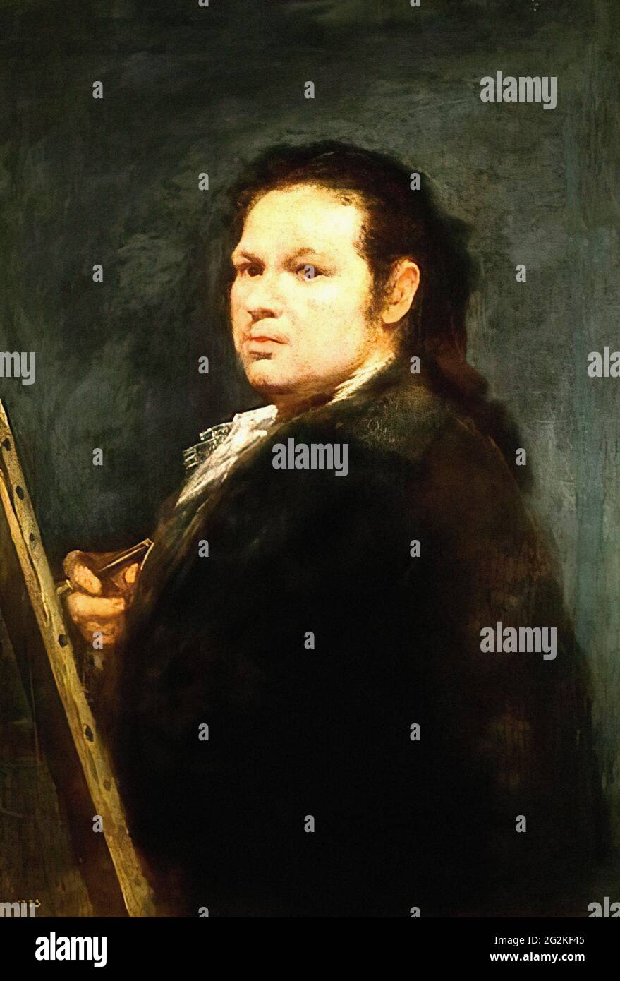 Francisco De Goya - Self Portrait 1783 Stock Photo - Alamy