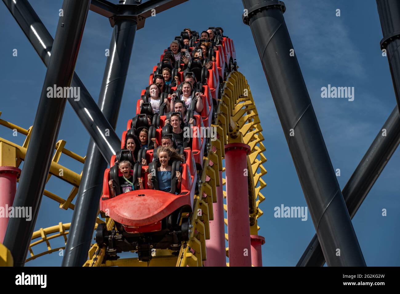 The Ride and Rollercoasters of Fantasty Island Amusement / Theme Park ...