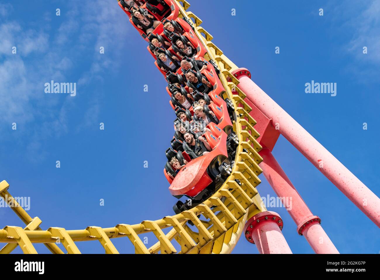 The Ride and Rollercoasters of Fantasty Island Amusement / Theme Park ...