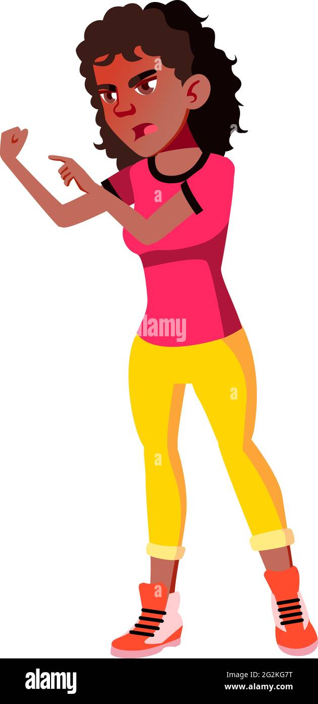 Cartoon Girl Screaming