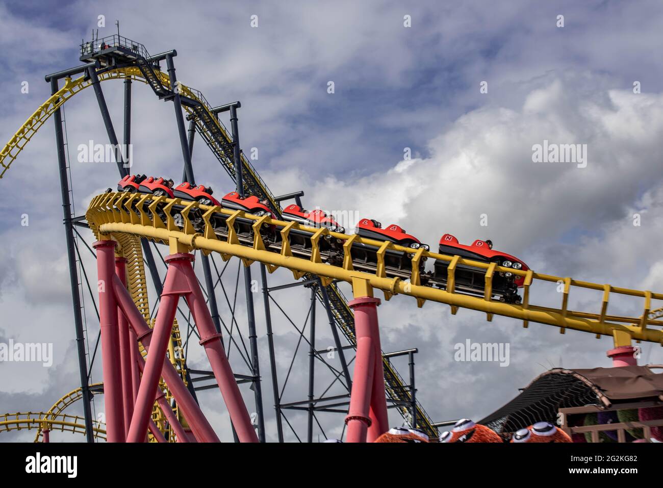 The Ride and Rollercoasters of Fantasty Island Amusement / Theme Park ...