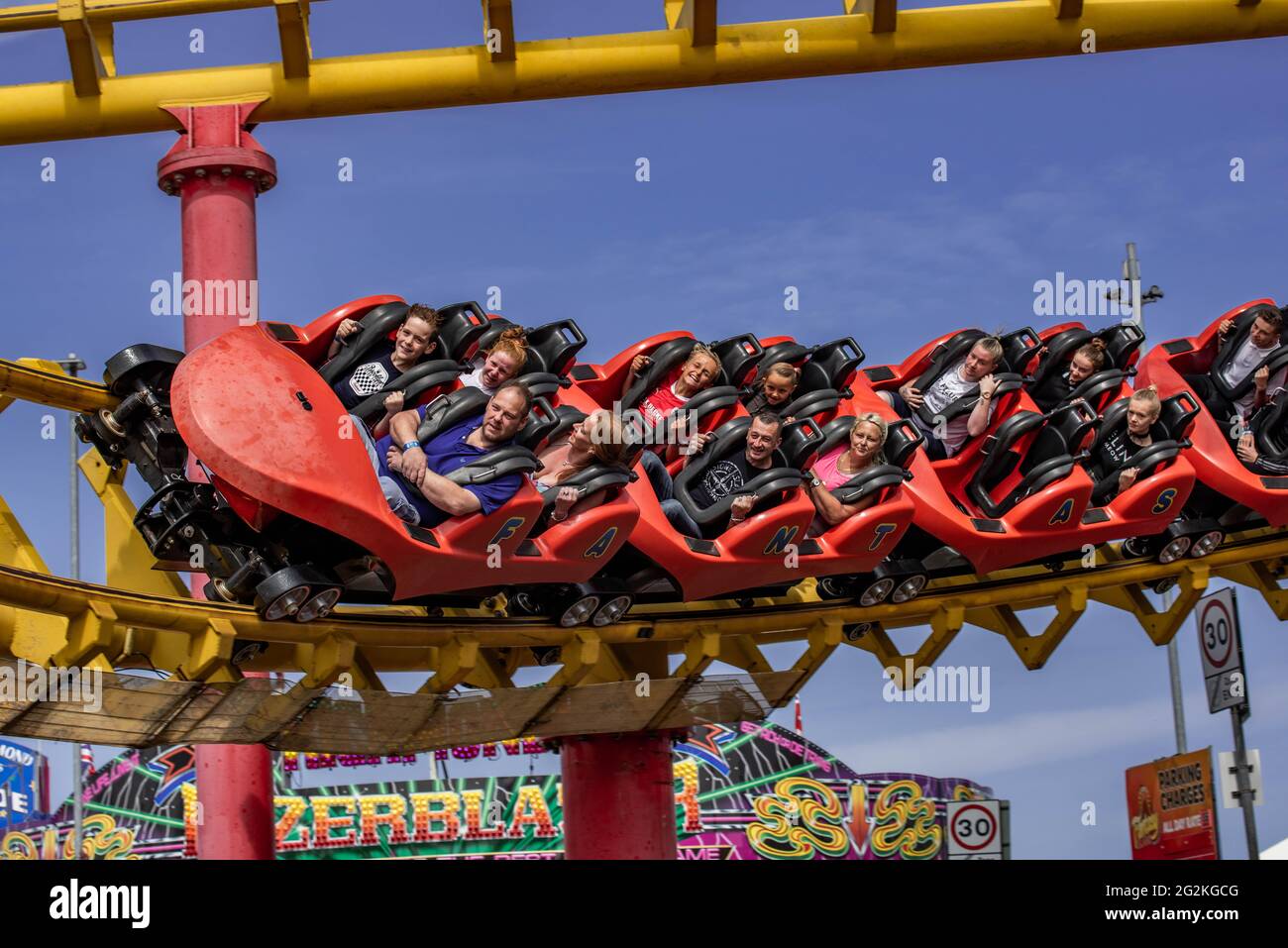 The Ride and Rollercoasters of Fantasty Island Amusement / Theme Park ...
