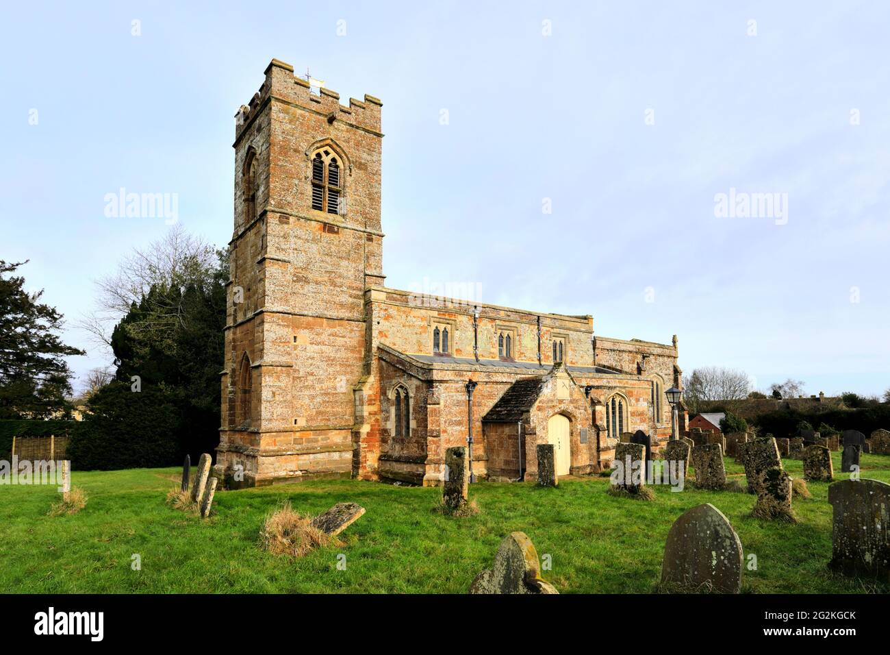 St Mary the Virgin Church, Ayston village, Rutland; England; UK Stock ...