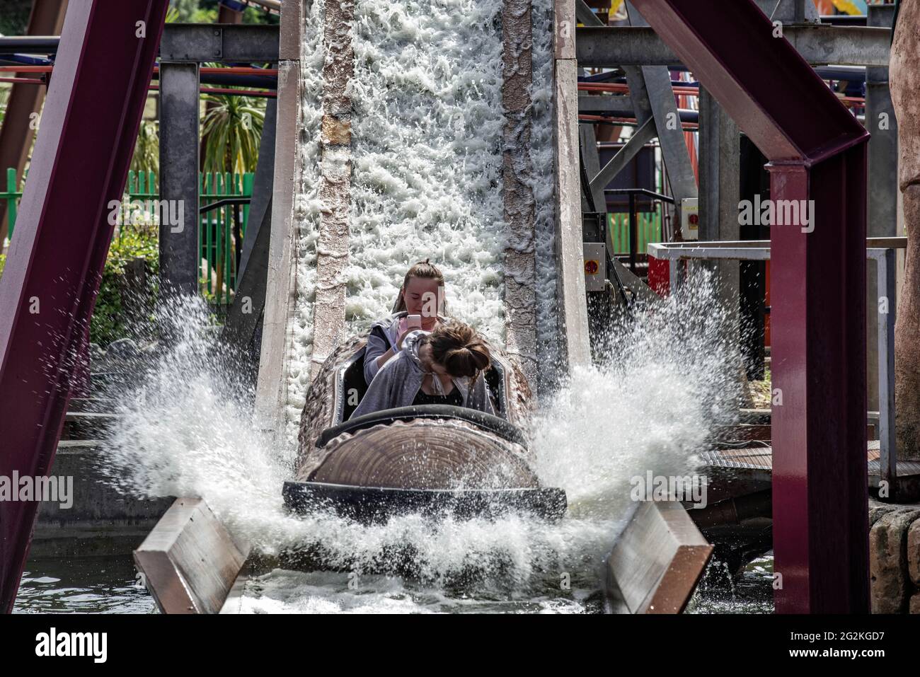 The Ride and Rollercoasters of Fantasty Island Amusement / Theme Park ...