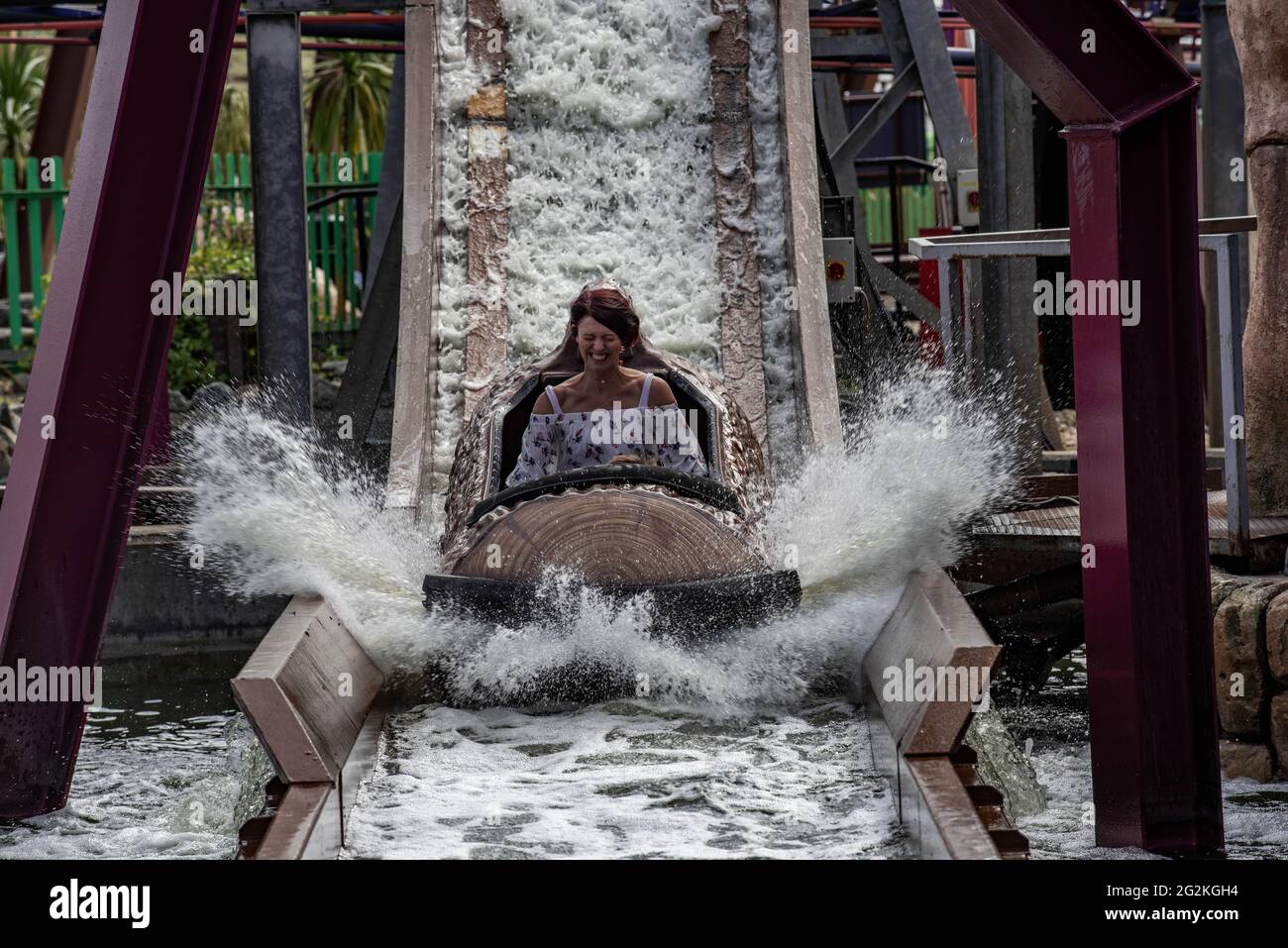 The Ride and Rollercoasters of Fantasty Island Amusement / Theme Park ...