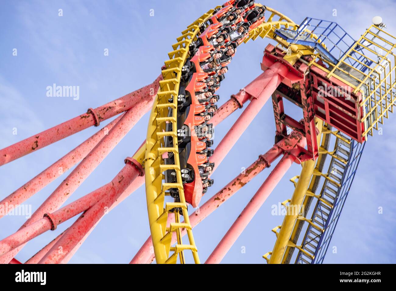 The Ride and Rollercoasters of Fantasty Island Amusement / Theme Park ...