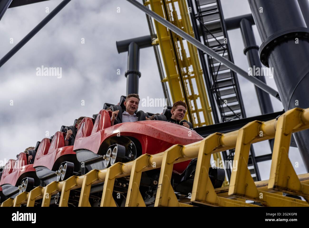 The Ride and Rollercoasters of Fantasty Island Amusement / Theme Park ...