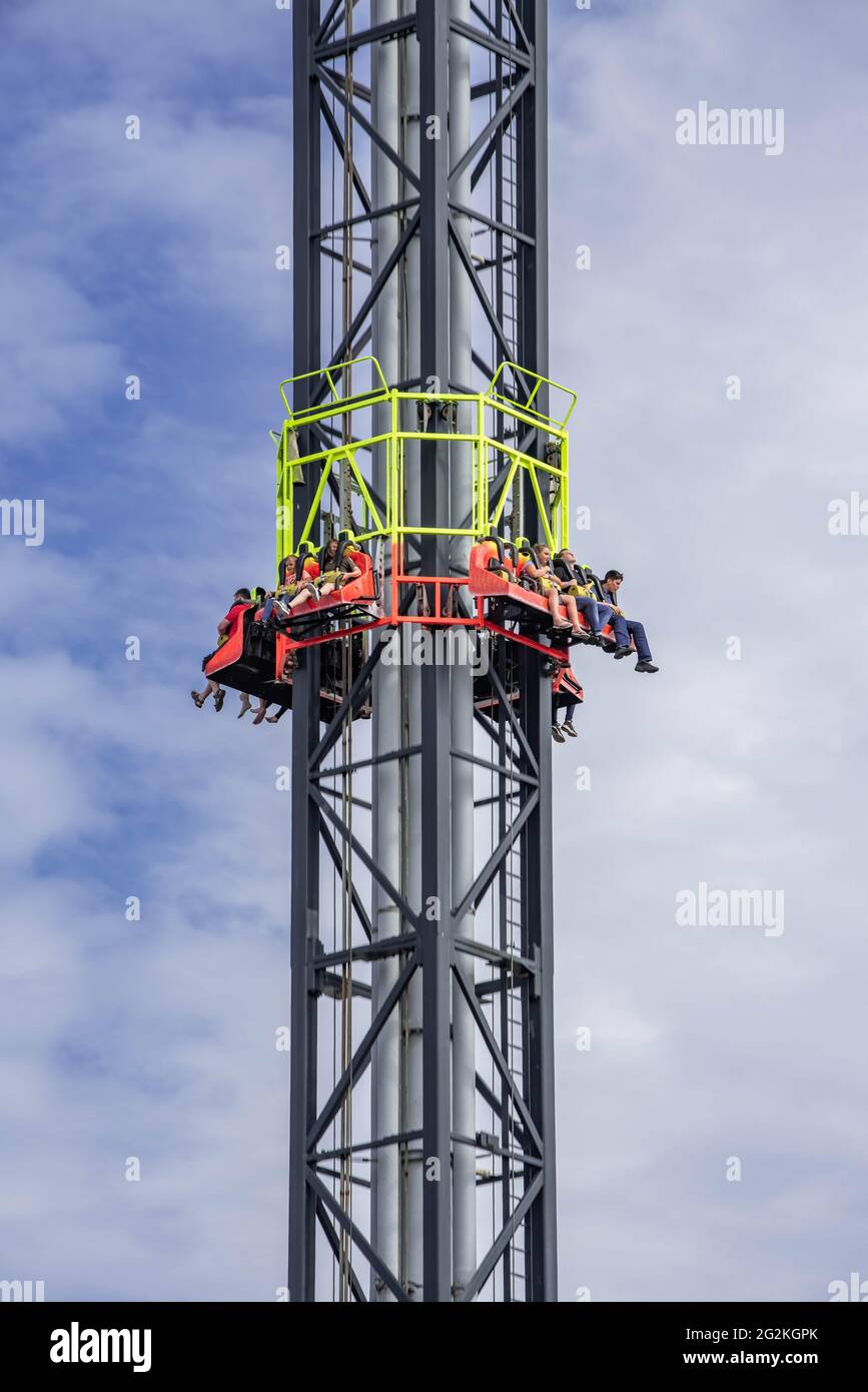 The Ride and Rollercoasters of Fantasty Island Amusement / Theme Park ...