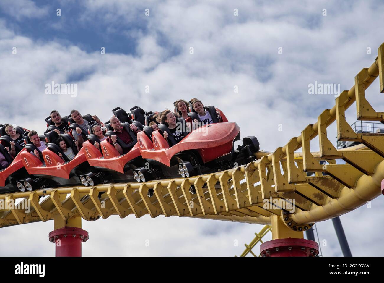 The Ride and Rollercoasters of Fantasty Island Amusement / Theme Park ...