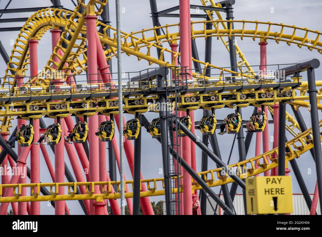 The Ride and Rollercoasters of Fantasty Island Amusement / Theme Park ...