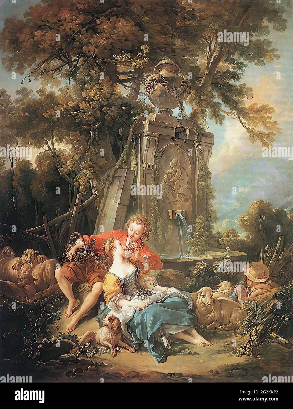Francois boucher pastoral hi-res stock photography and images - Alamy