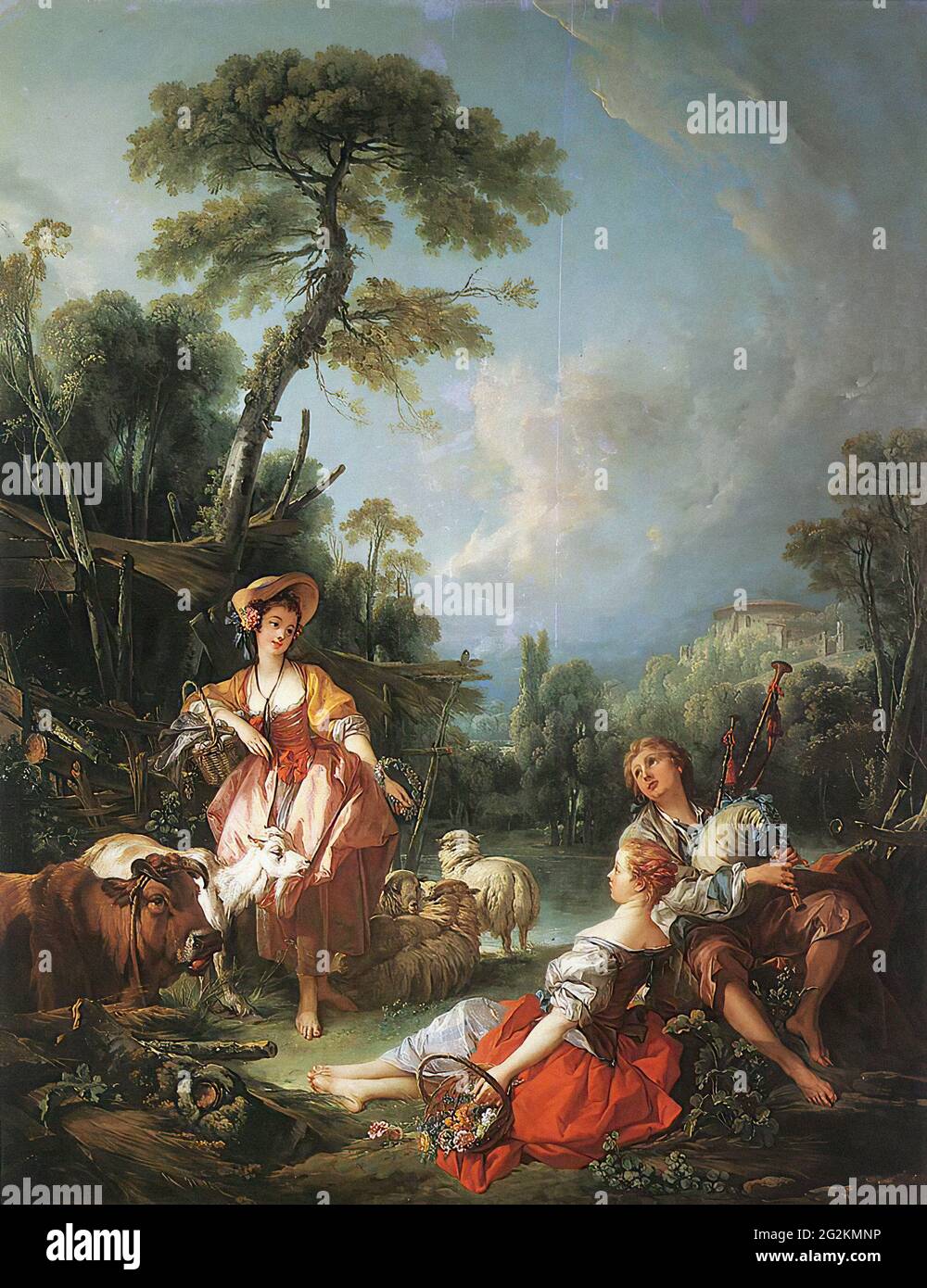 Francois boucher pastoral hi-res stock photography and images - Alamy