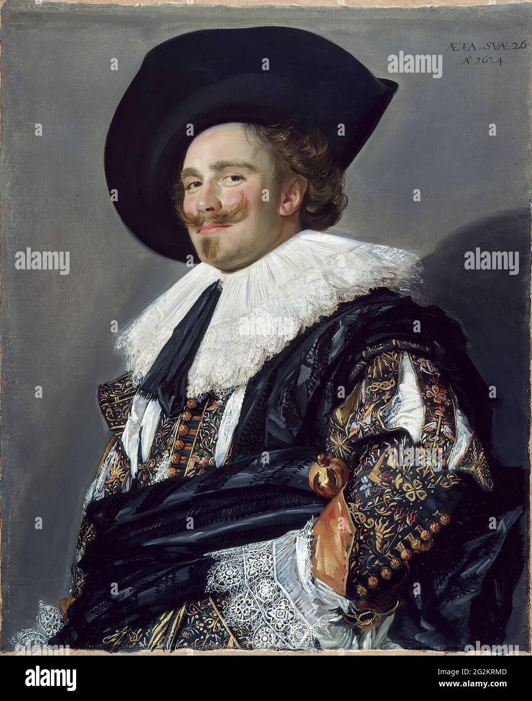 Frans Hals - the Laughing Cavalier Stock Photo - Alamy