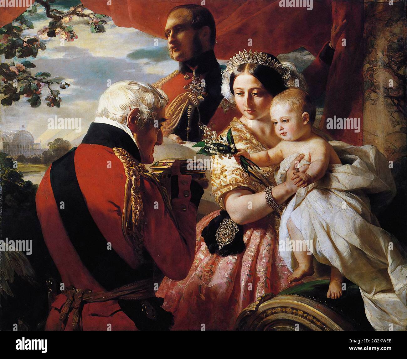 Franz Xaver Winterhalter (1805-1873) - First May 1851 Stock Photo - Alamy