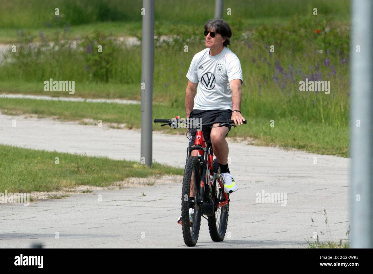 Herzogenaurach, Germany. 12th June, 2021. Football: European Championship, national team ...
